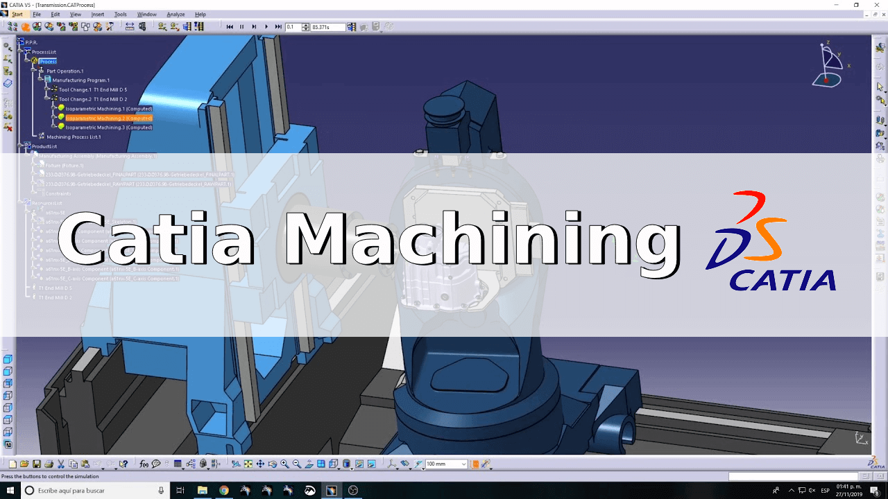 Formation CATIA Tournage - VICTIS
