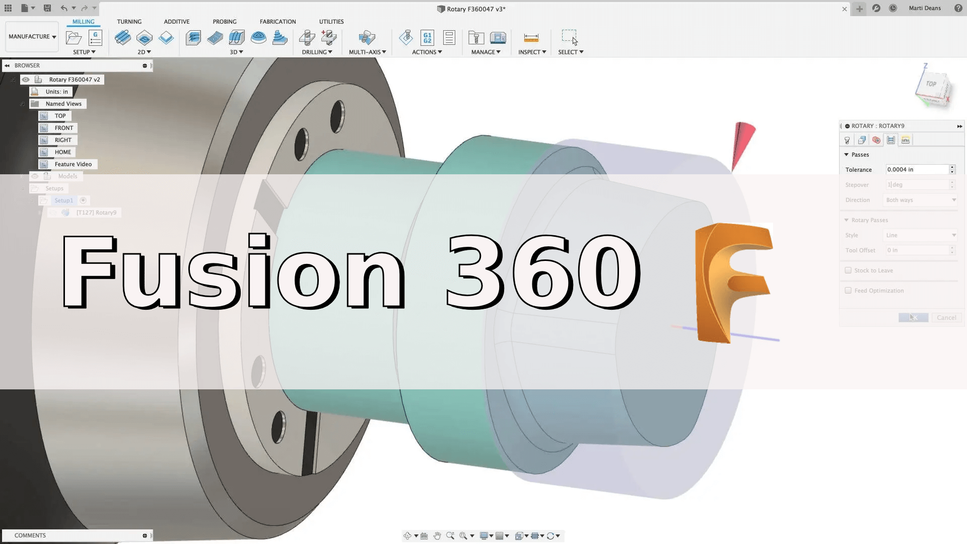 Formation Fusion 360 Usinage - Tours, Blois, Orléans, Le Mans, Poitiers